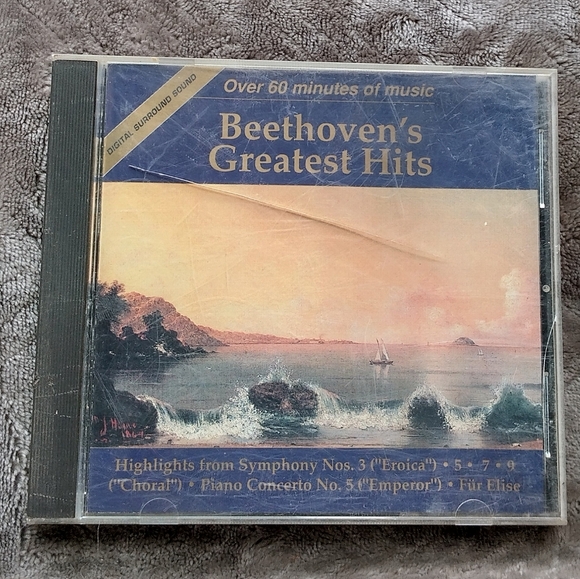 Media | Beethovens Greatest Hits Over 6 Minutes Of Music Cd | Poshmark